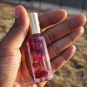 Galactic Roses Perfume Oil With Rose Buds & Petals| Aphrodisiac Love ...