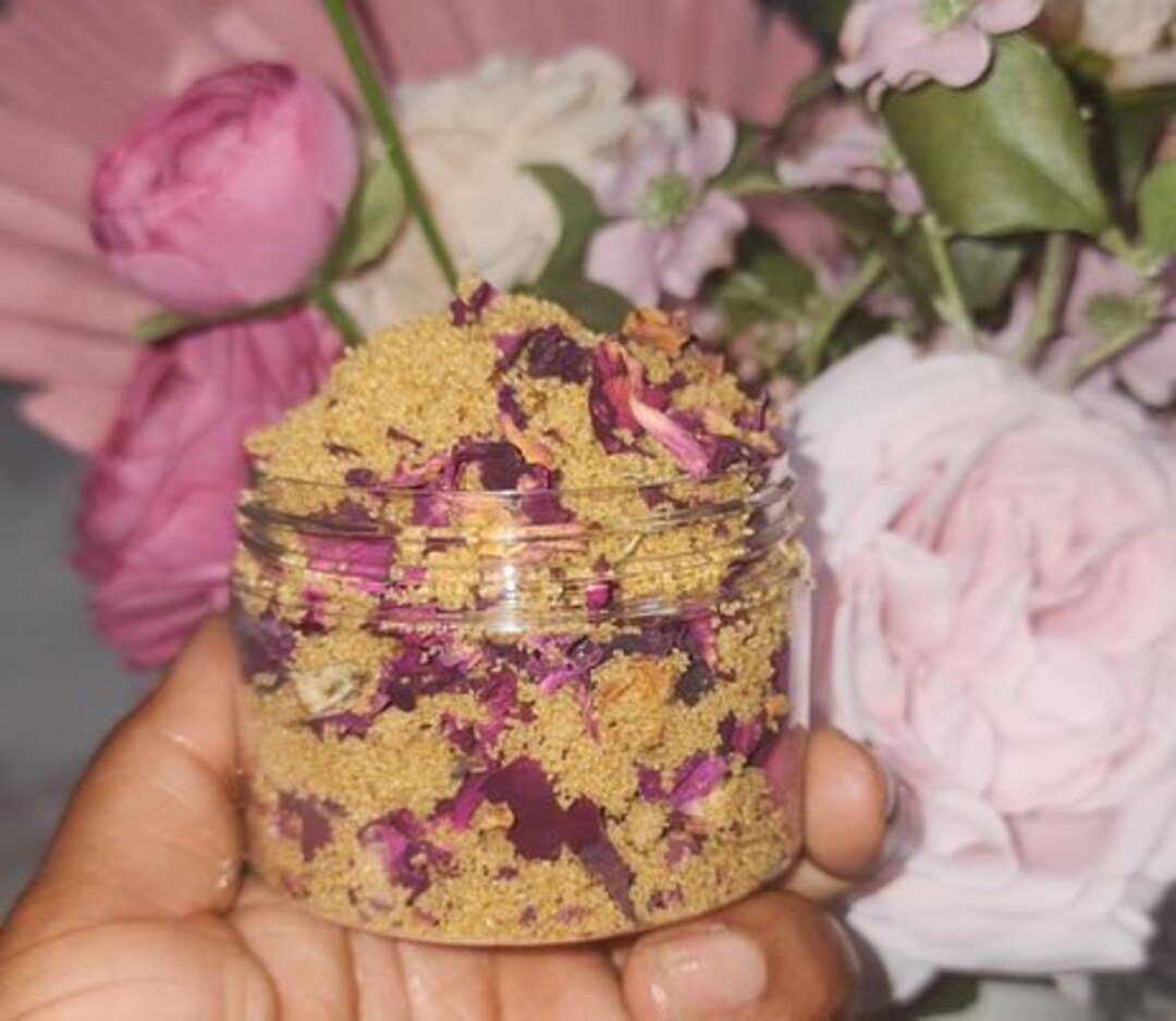 24CT Golden Stardust Elixir: Celestial Brown Sugar Scrub - Etsy