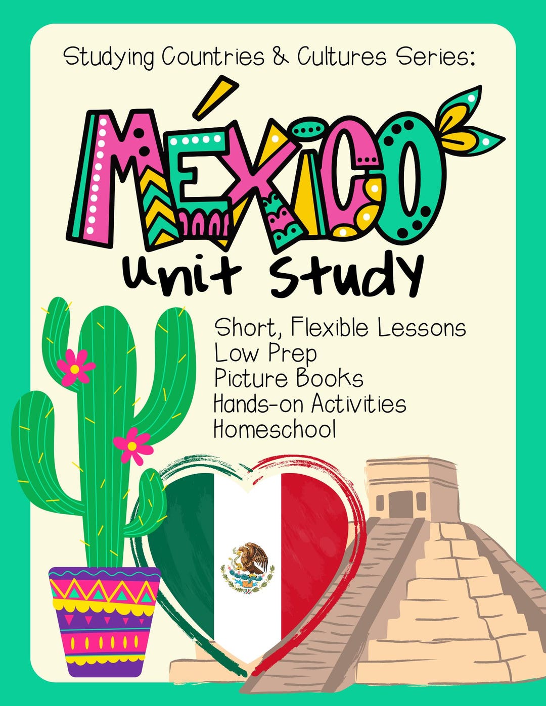 Mexico Unit Study: Charlotte Mason Inspired Homeschool Curriculum - Etsy