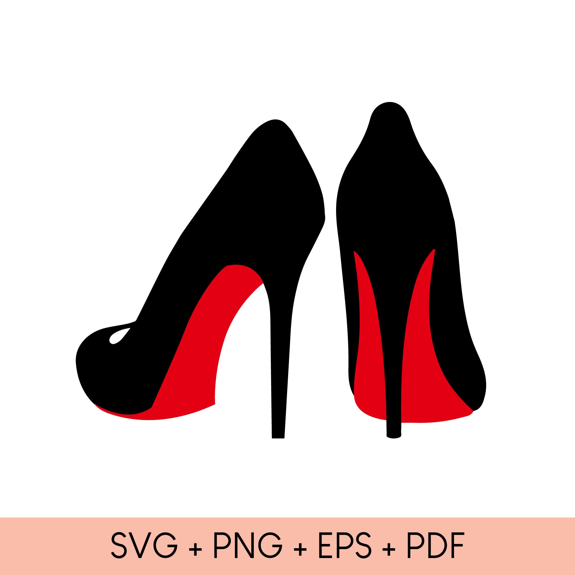 High Heels Svg Heels Svg Sandal Svg Slipper Svg Vector - Etsy