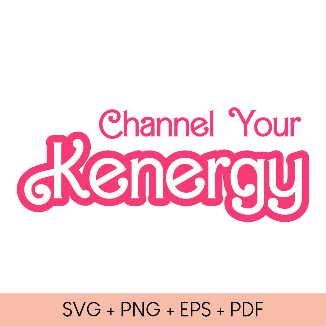 Ken Svg Tshirt Svg Quotes Svg Kenergy Svg Vector Layered - Etsy Australia