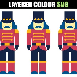 Nutcracker SVG, Png Clipart, Cricut Projects, Layered SVG Cut File ...