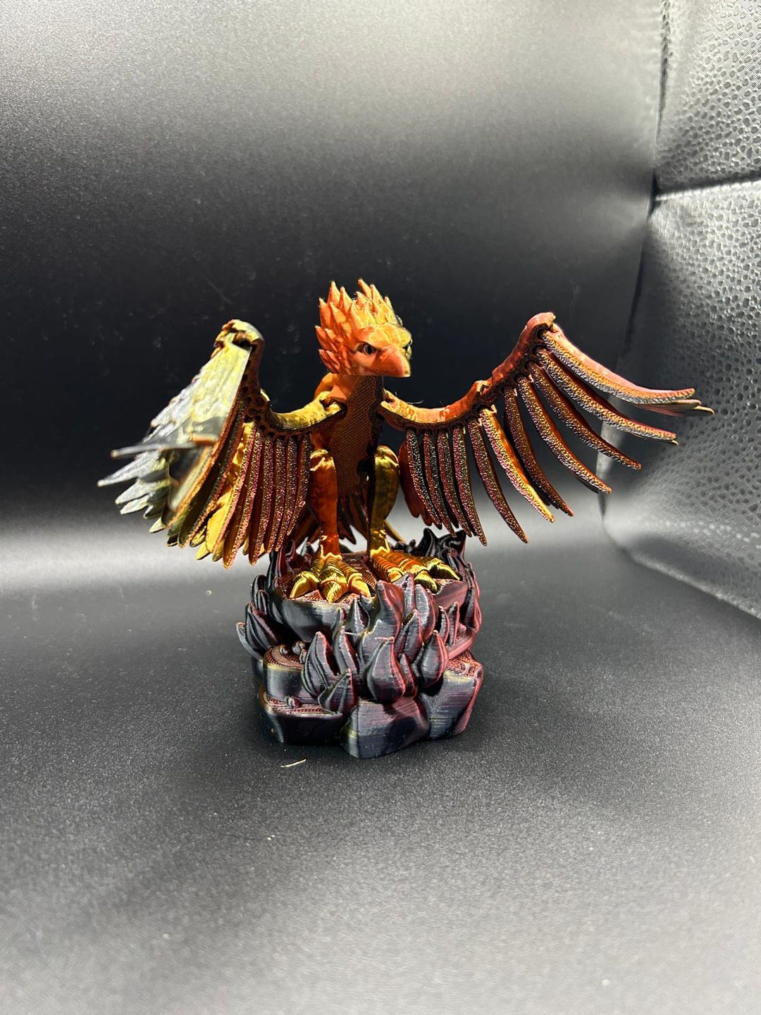3d Printed Phoenix Figurine - Mythical Bird Sculpture - Unique Home ...