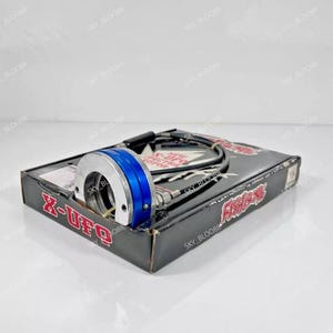 BMX Gyro Fishbone X-UFO Rotor System Old School 1-1/8" BLUE + Cable ...