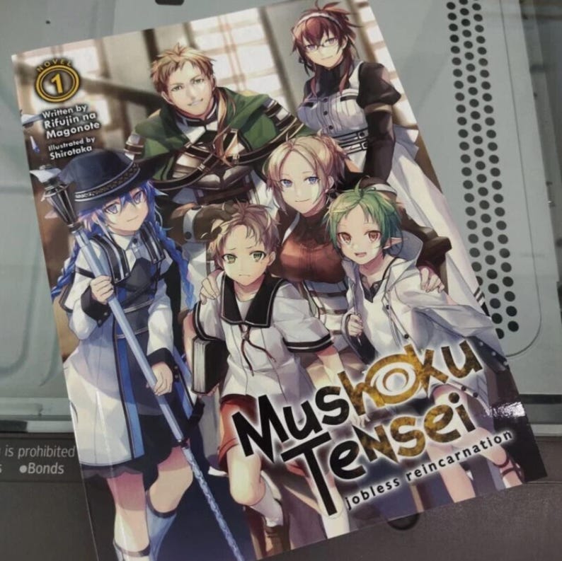 Mushoku Tensei Jobless Reincarnation Light Novel Volumes 1-26 Complete ...