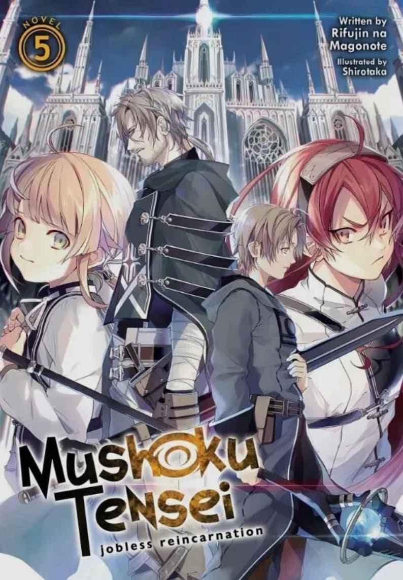 Mushoku Tensei Jobless Reincarnation Light Novel Volumes 1-26 Complete ...