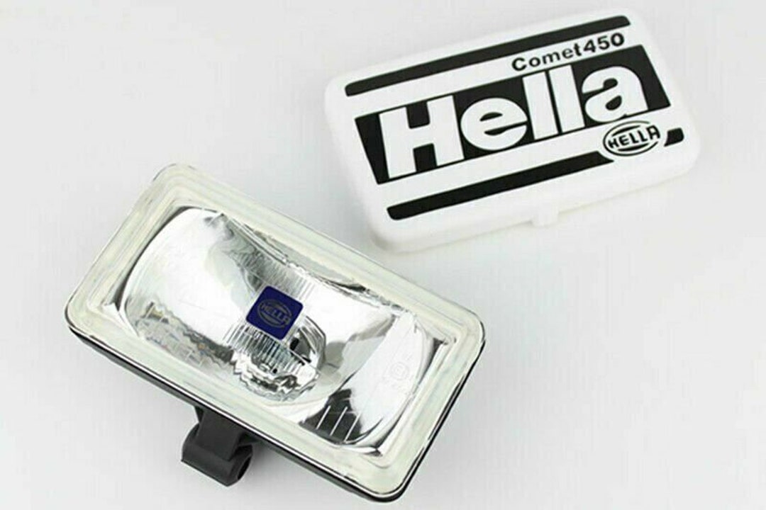 1 Set HELLA Comet 450 Clear Lens H3 12V Driving Spot Light Fog Lamp ...