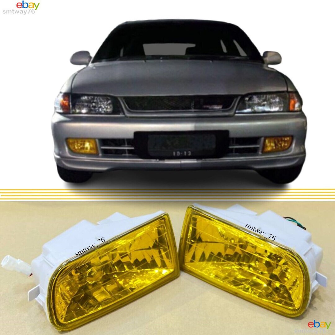 Toyota Corolla SEG EE100 AE100 AE101 L.E.D Wagon Bumper Foglamp Color ...