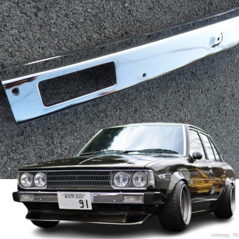 Front Steel Chrome Bumper Fit Corolla GL KE70 TE72 AE70 AE71 1300 Dx ...
