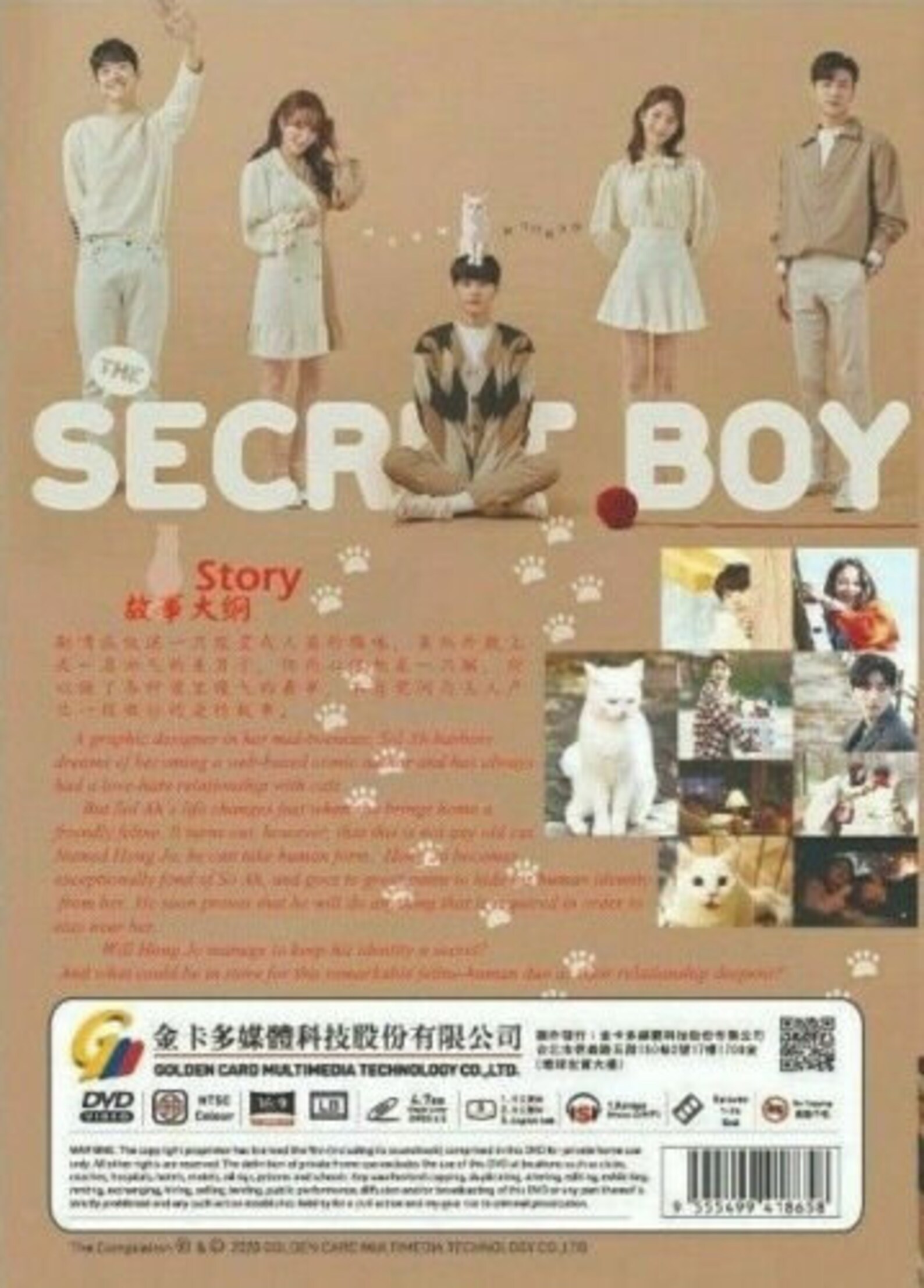 DVD Korean Drama Series Meow the Secret Boy (volume 1-24 End) [english ...