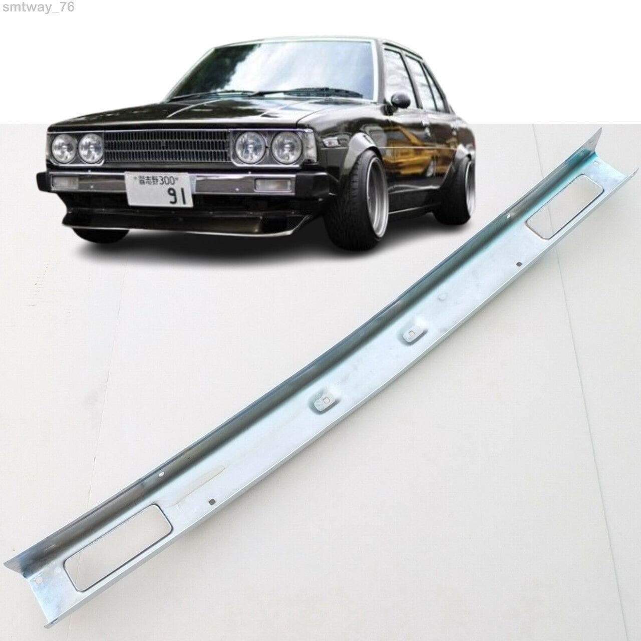 Front Steel Chrome Bumper Fit Corolla GL KE70 TE72 AE70 AE71 1300 Dx ...