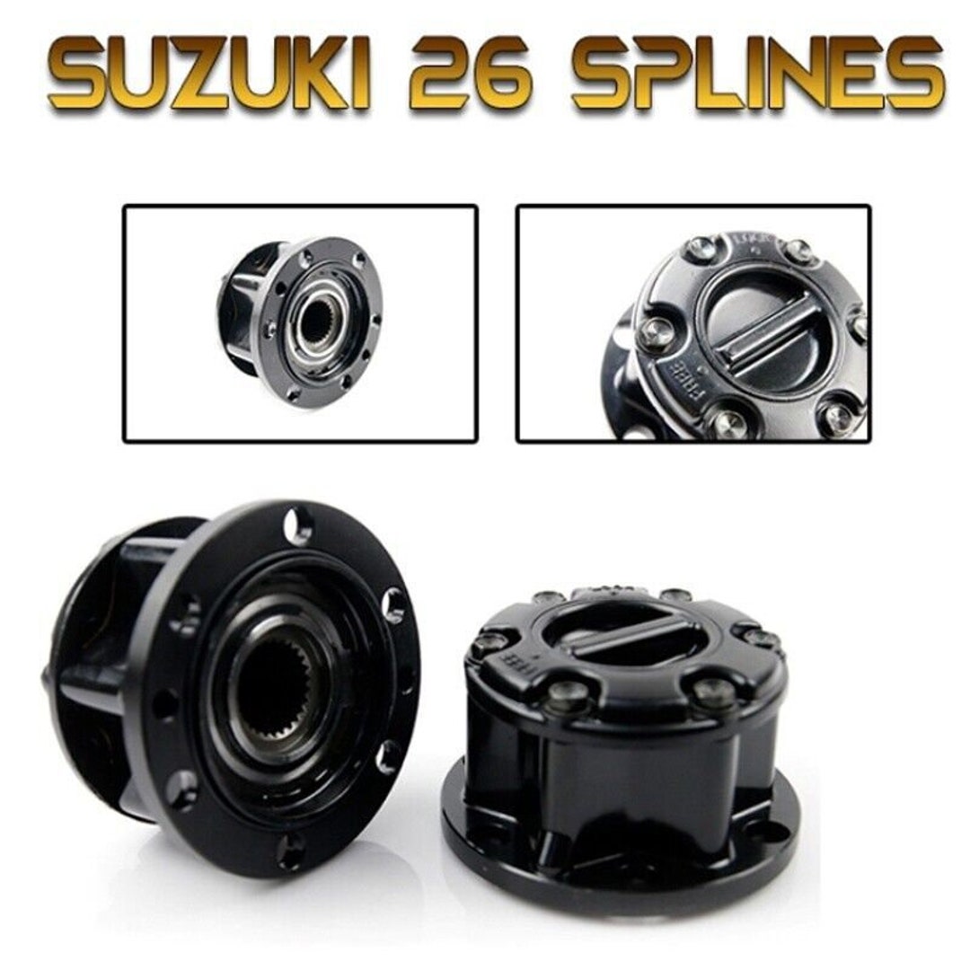 Manual Locking Hubs Fits Suzuki Samurai 410 413 Sidekick X90 Vitara ...