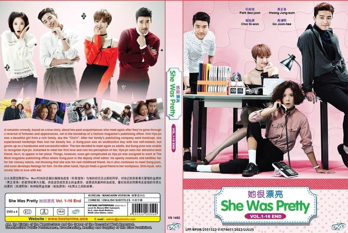 DVD Korean Drama Series She Was Pretty (volume 1-16 End) [english ...