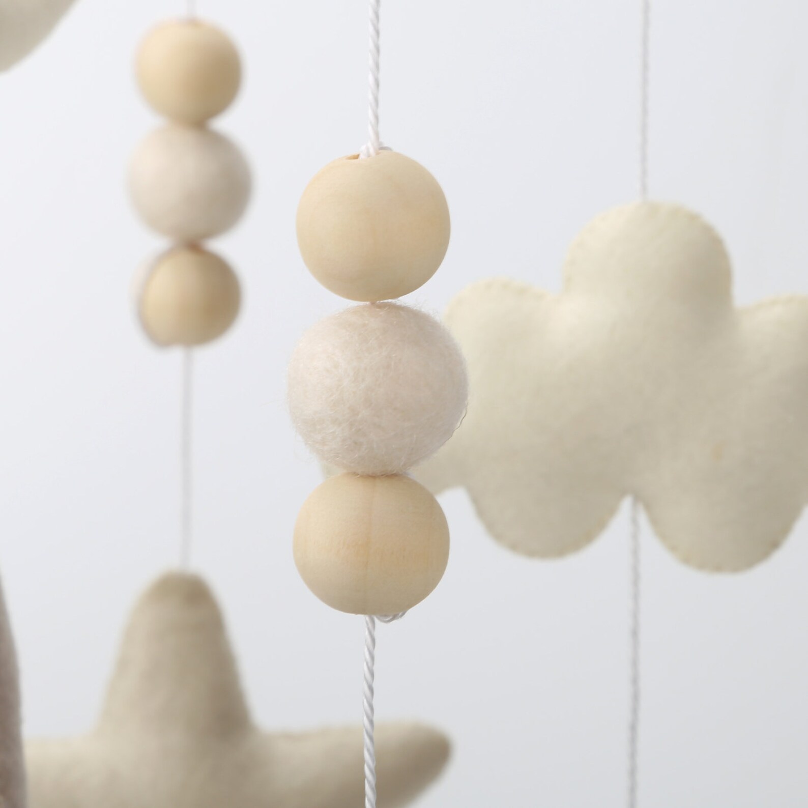 Neutral Baby Mobile Woodland Design in Soft Grey - Etsy