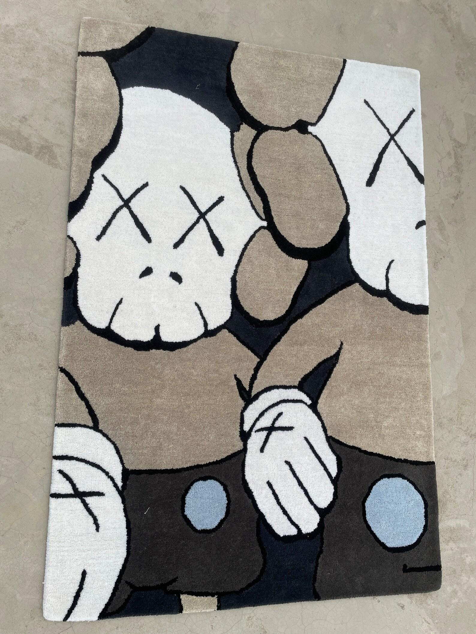 Custom Hand Tufted Rug Kaws Rug Customized Design Hyperbeast Home Decor ...