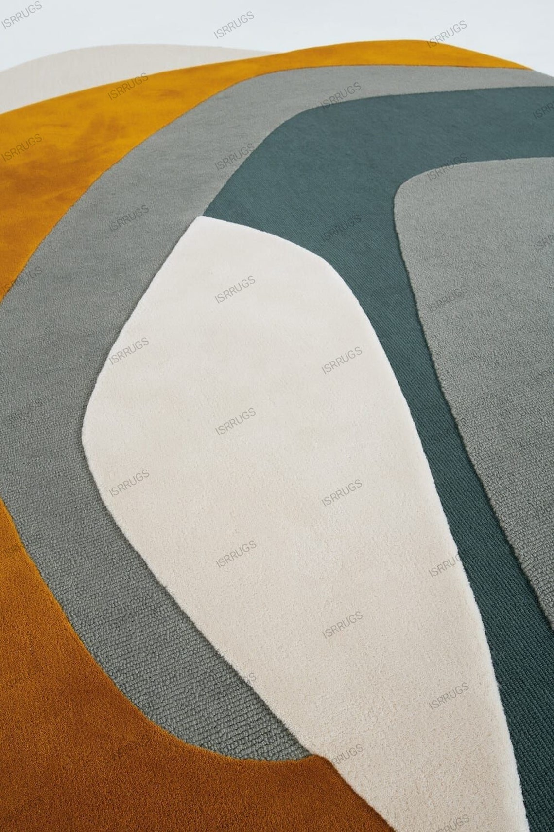 Floor Rug Modern Design Carpet Hand-tufted 100% Wool Handmade Area Rug ...