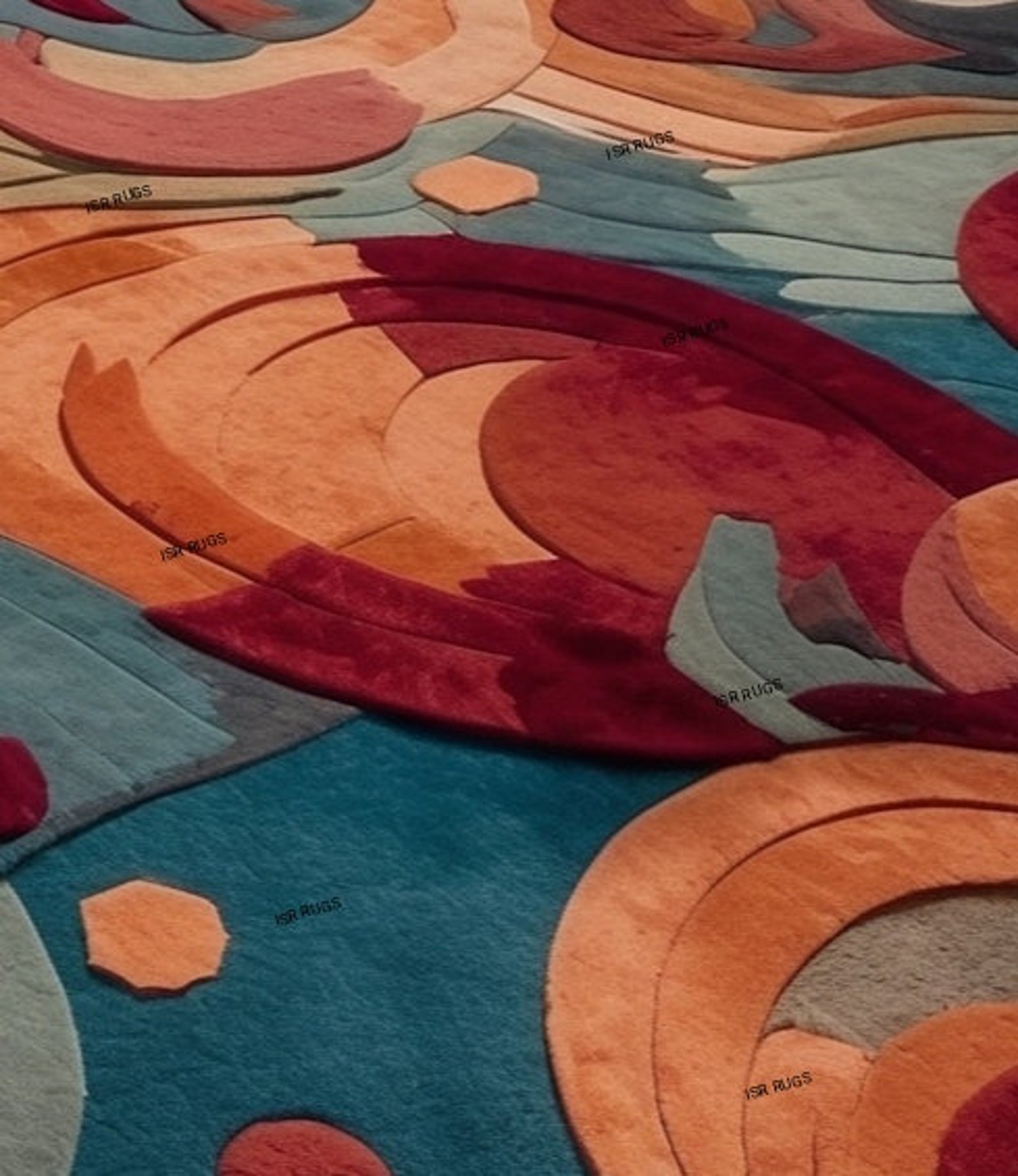 Premium Quality Luxury Expensive Oval Shape Rugs Hand Tufted 100% Wool ...