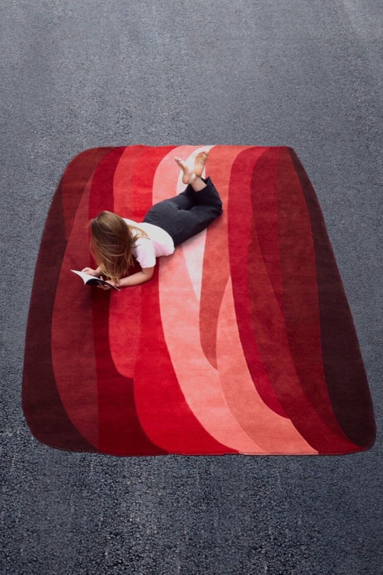 Hand-tufted 100% Wool Handmade Area Rug Carpet for Home, Bedroom ...