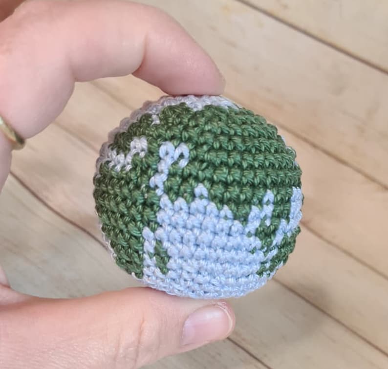 PATTERN Crochet Planet Earth, Globe, World, Amigurumi, English Tutorial ...