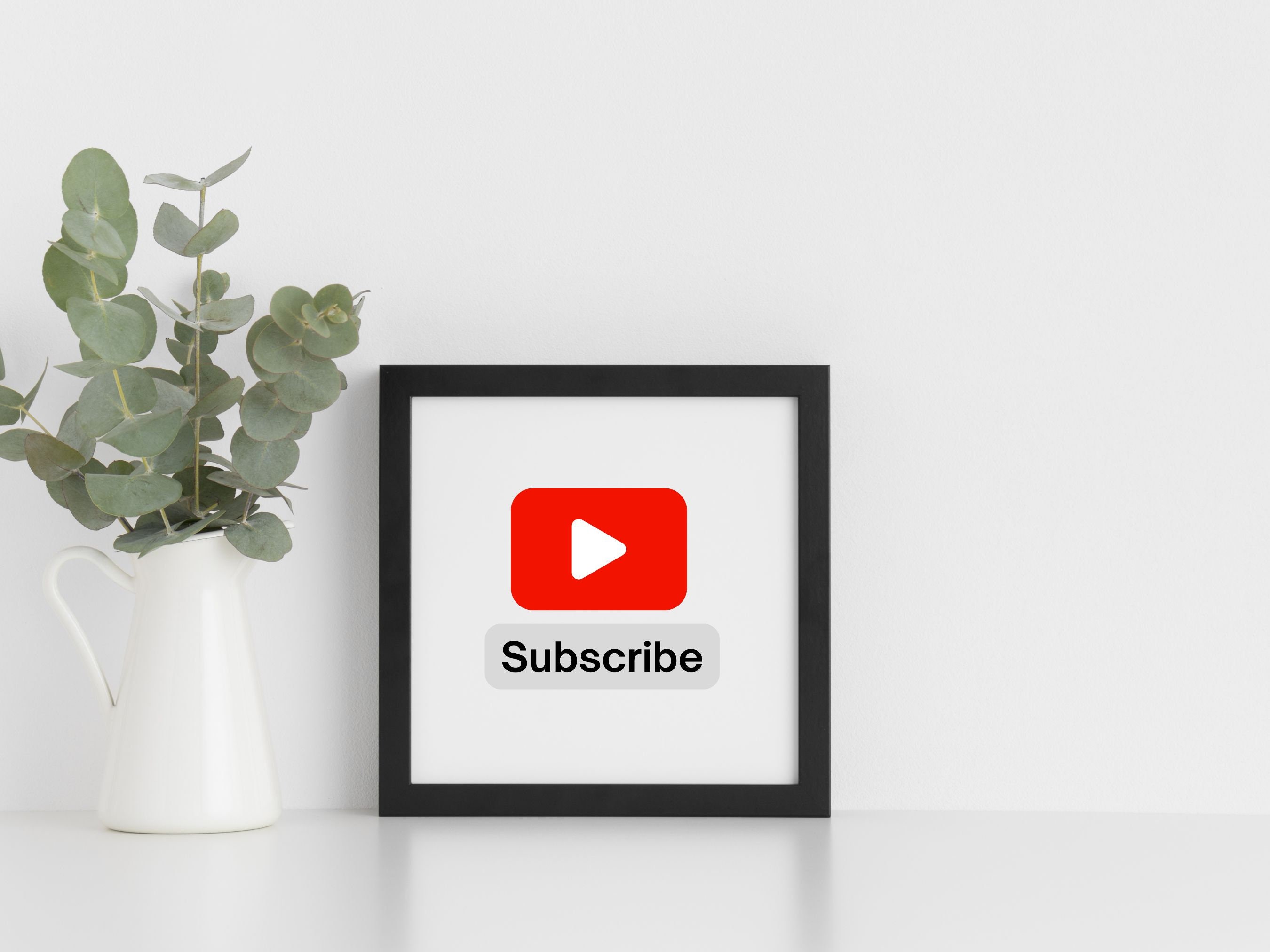 Youtube Play Button Svg, Subscribe Button Svg, Social Media SVG ...