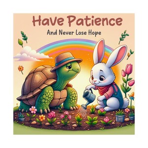 Enduring Growth Patience and Hope Inspirational Poster, Whispers of ...