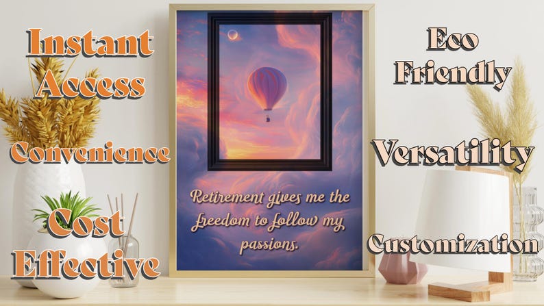 50 Printable Affirmations for Retirement, Digital Download, 5x7 In, PDF ...