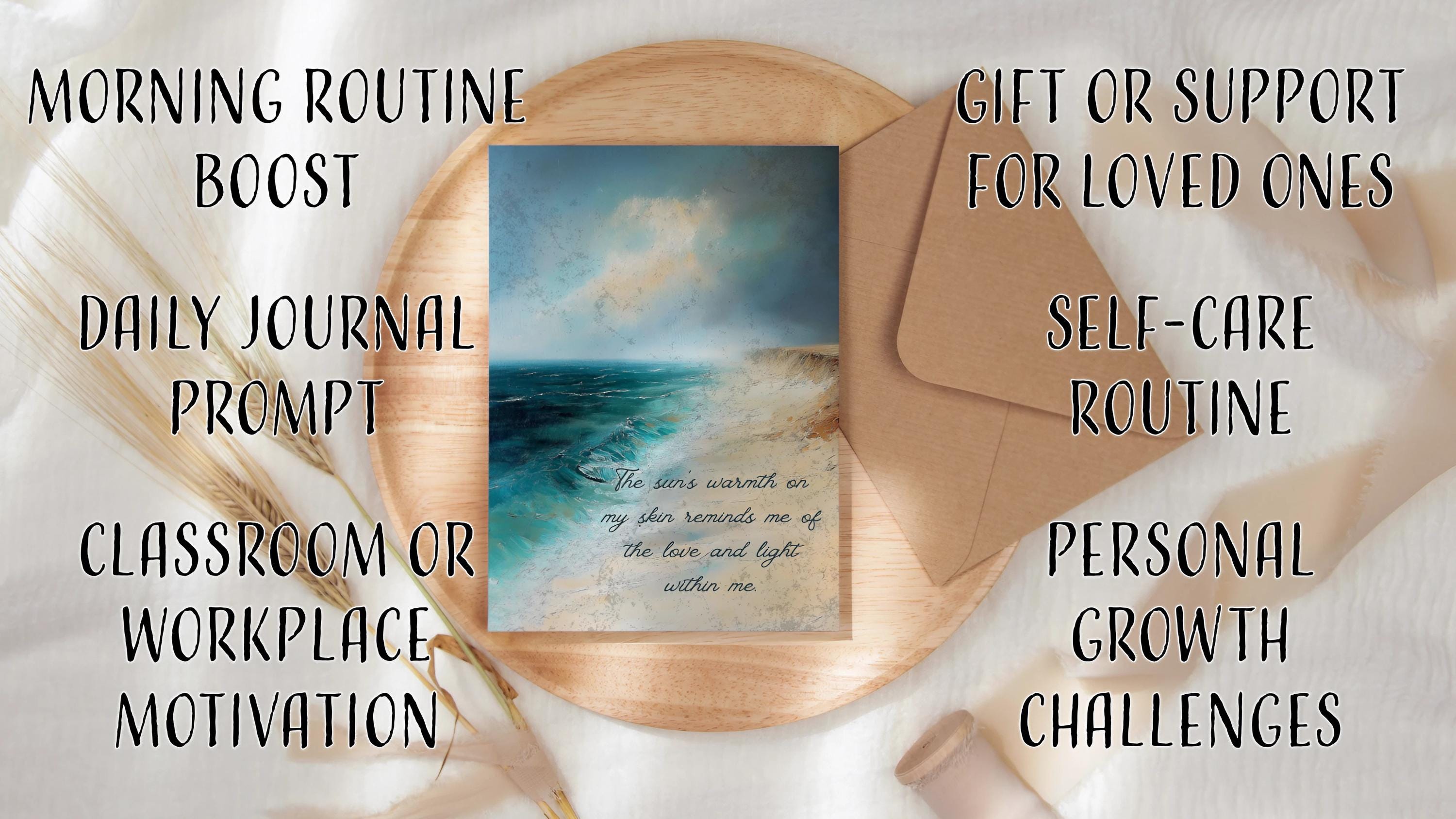 25 Printable Affirmations for Ocean Lovers, 5x7 Digital Download, PDF ...