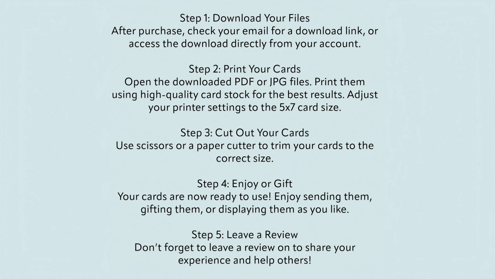 50 Printable Appreciation Cards for Employees, PDF JPG PNG, 5x7 Format ...