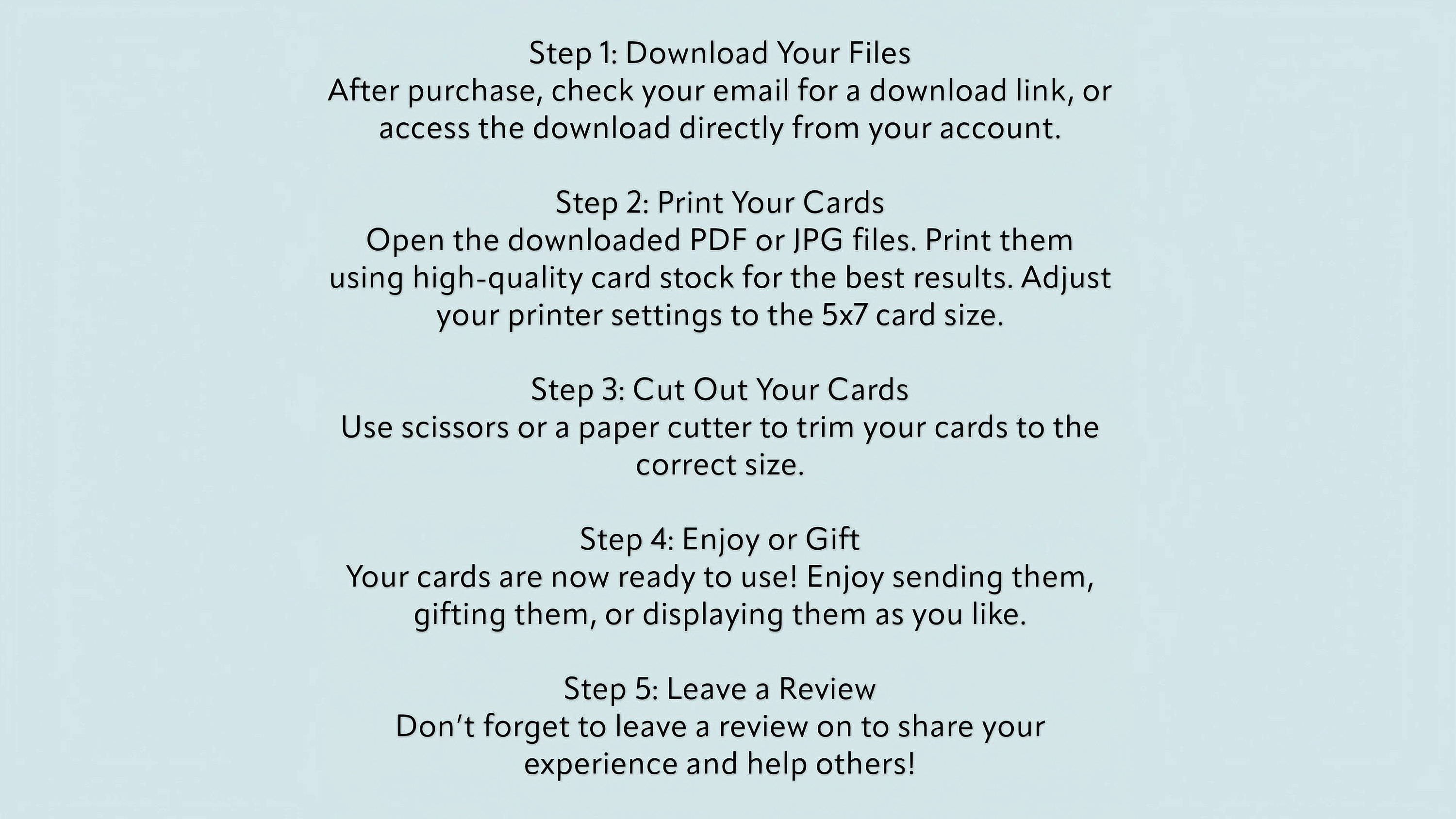 50 Printable Appreciation Cards for Employees, PDF JPG PNG, 5x7 Format ...