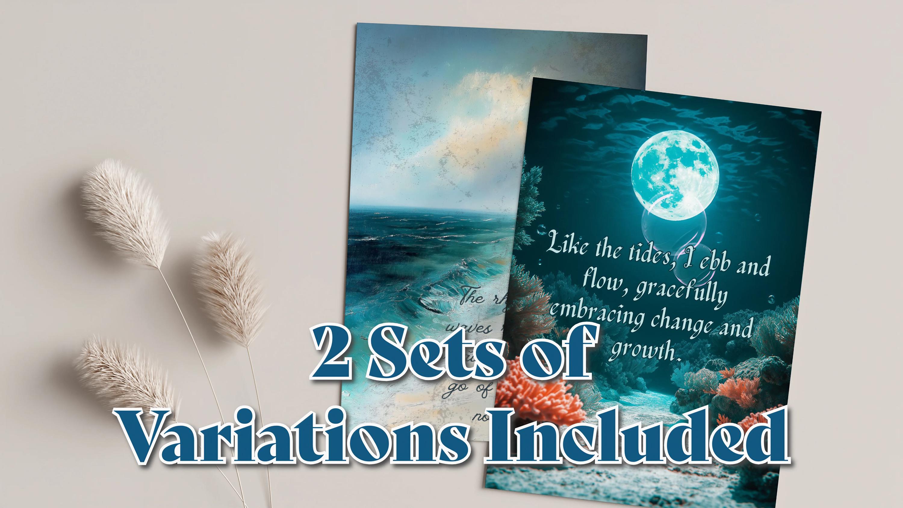 25 Printable Affirmations for Ocean Lovers, 5x7 Digital Download, PDF ...