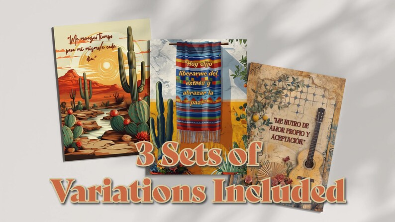 50 Printable Spanish Self-care Affirmations, Digital Downloads, 5x7 PDF ...