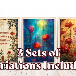 50 Printable Self-care Affirmations in Spanish, 5x7 Digital Download in ...