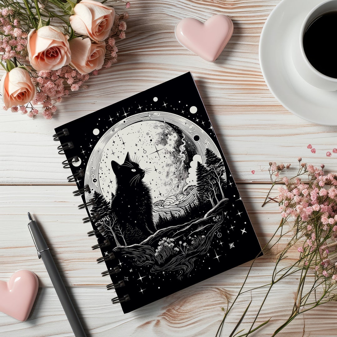 Mystic Moonlight Journal Celestial Whispers - Etsy
