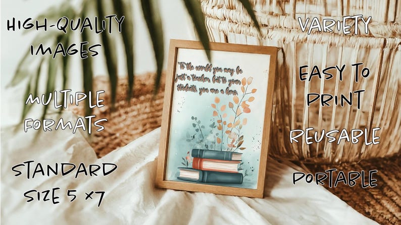 50 Printable Inspirational Quotes for Elementary Educators, Digital ...