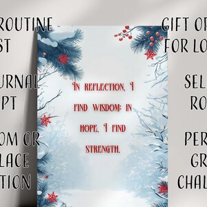 50 Printable Affirmations for Calm and Reflection, 5x7 PDF JPG PNG ...