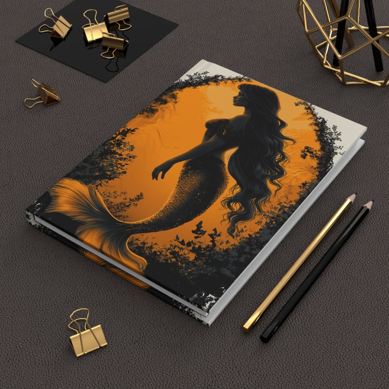 Mystic Mermaid Musings Hardcover Journal A Siren's Sanctuary for ...