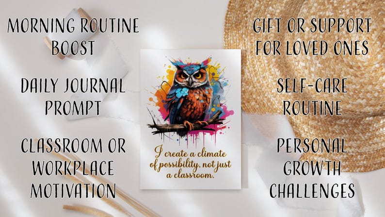 50 Printable Teacher Affirmation Cards - 5x7 Digital Download for ...