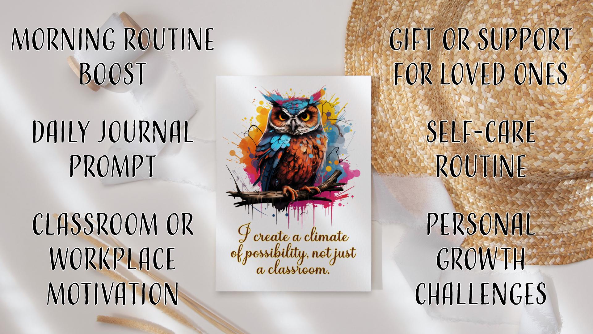 50 Printable Teacher Affirmation Cards - 5x7 Digital Download for ...