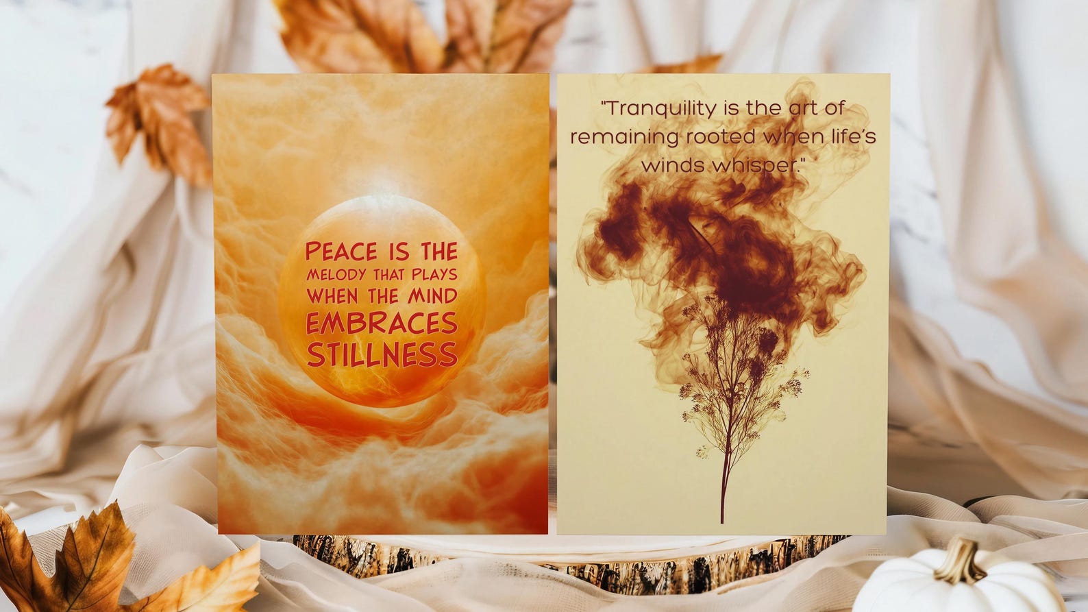 25 Printable Calm and Centering Messages, 5x7 Mindfulness Cards, PDF ...
