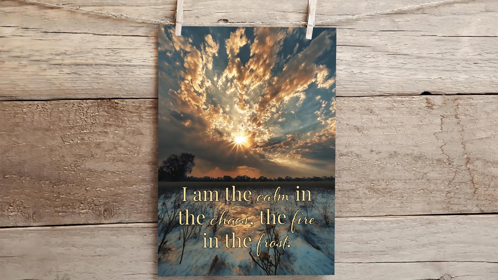20 Digital Affirmations to Rise and Reign, 5x7 Printable Cards, PDF ...