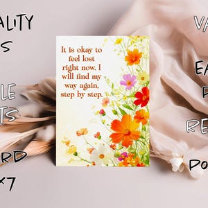 50 Printable Affirmations for Emotional Healing, Digital Download, PDF ...