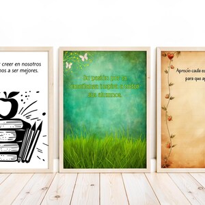 50 Printable Spanish Teacher Appreciation Cards, PDF JPG PNG, 5x7 ...
