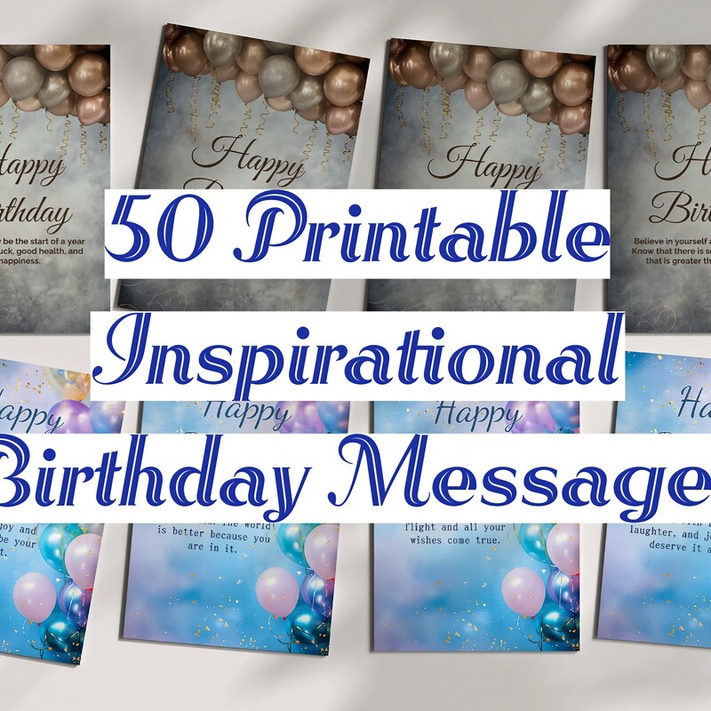 Birthday Message - Etsy