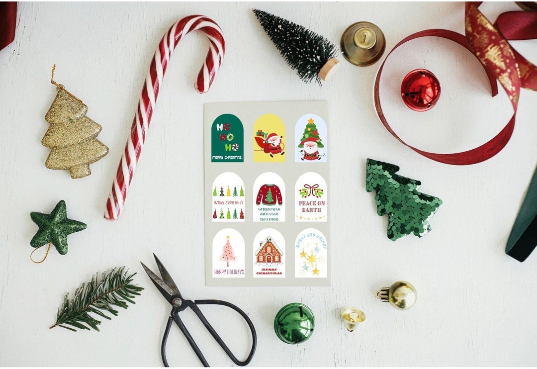 Printable Gift Tags Christmas Holiday Season Digital Download - Etsy