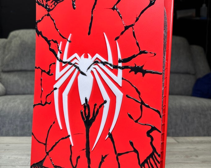 Sony Playstation PS5 Custom Spider-man 2 Face Plate /miles Morales ...