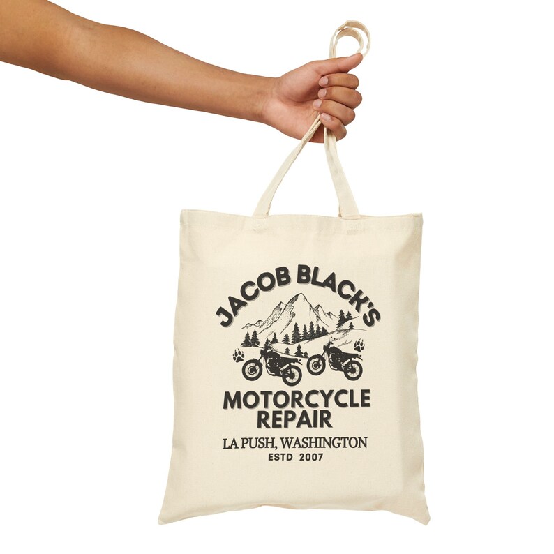 Twilight Tote Bag, Jacob Black, La Push, Team Jacob, Werewolf Pack ...