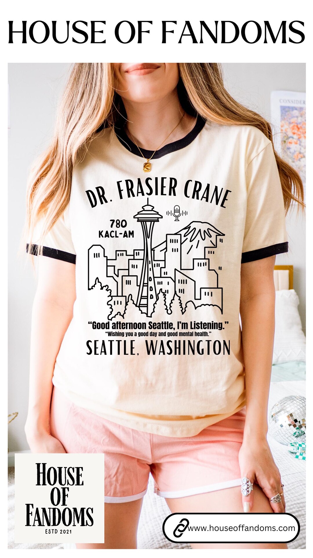 Frasier Gift, I'm Listening, Niles Crane, Sitcoms, 90s Shirt, 90s Gifts ...