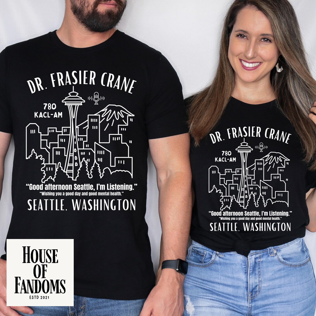 Frasier Gift, KACL Am, Niles Crane, Sitcoms, 90s Shirt, 90s Gifts ...