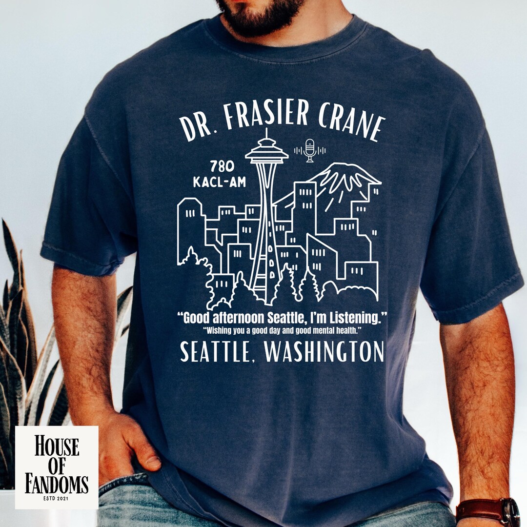 Frasier TV Show, Frasier Crane, TV Shirt, Comfort Colors®, 90s, Gifts ...