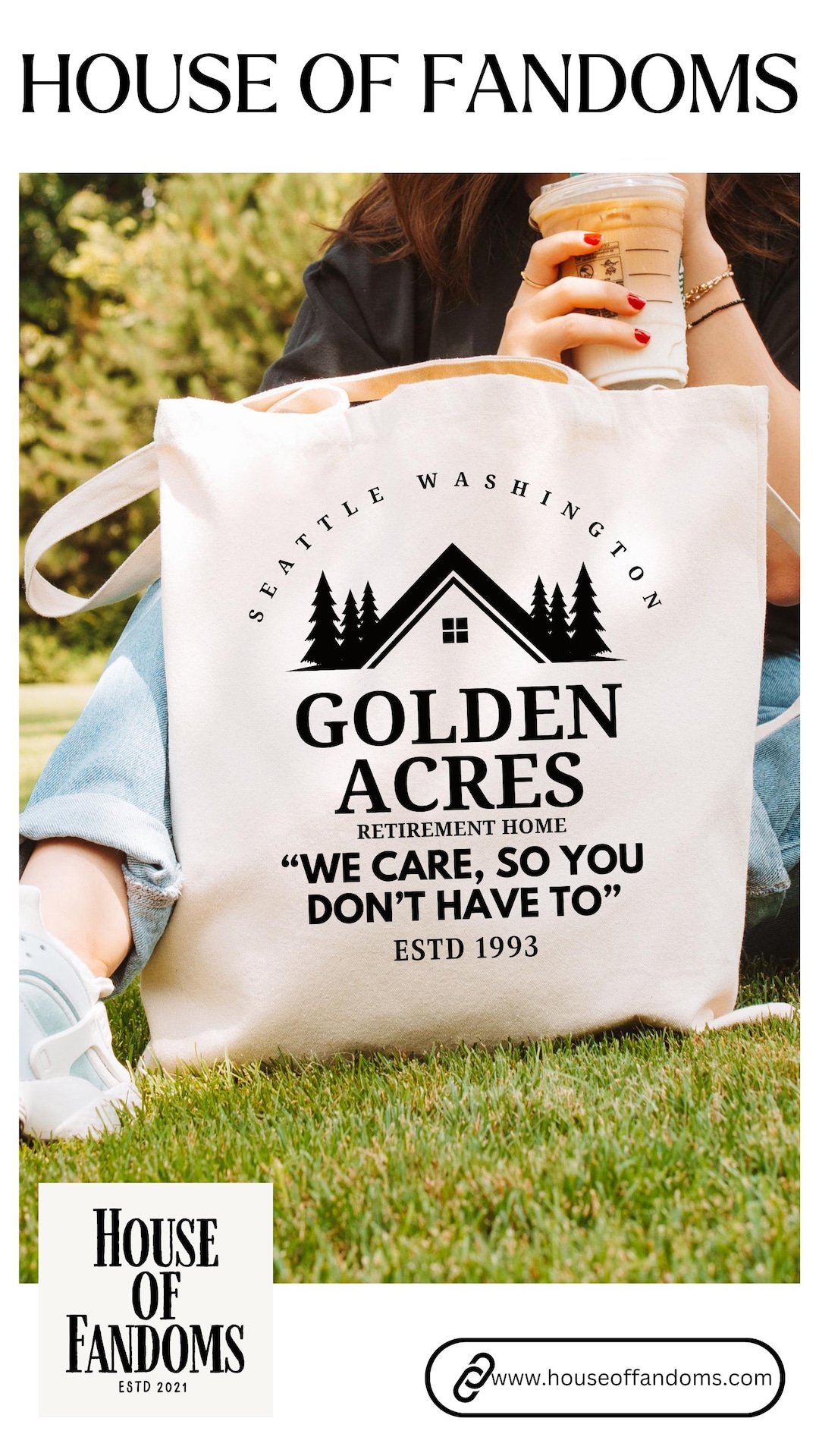 Frasier Tv Show Canvas Tote Bag Shopping Bag, TV Gift, Funny Gift ...